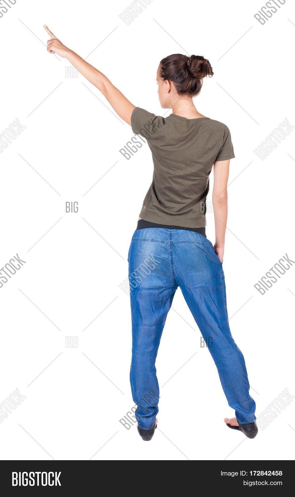 Back View Pointing Image & Photo (Free Trial) | Bigstock