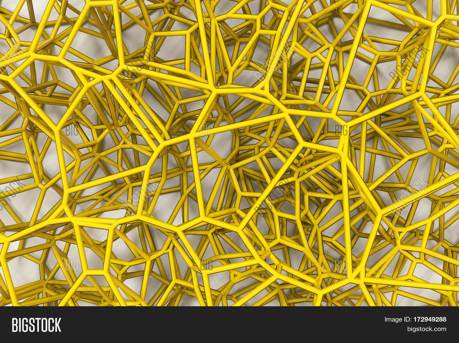 Abstract 3D Voronoi Image & Photo (Free Trial) | Bigstock