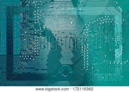 Circuit Board Frame Image & Photo (Free Trial) | Bigstock
