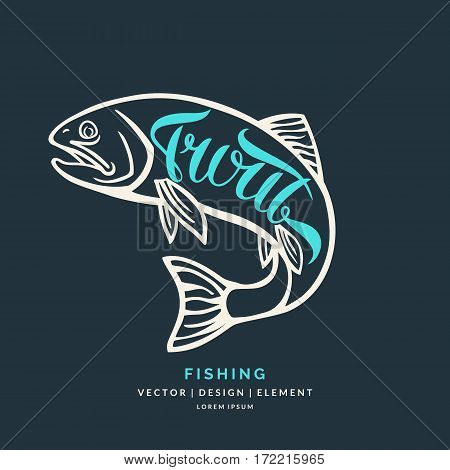 Brown Trout Fish Vector & Photo (Free Trial) | Bigstock