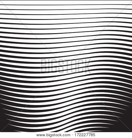 Wave Line Halftone Vector & Photo (Free Trial) | Bigstock