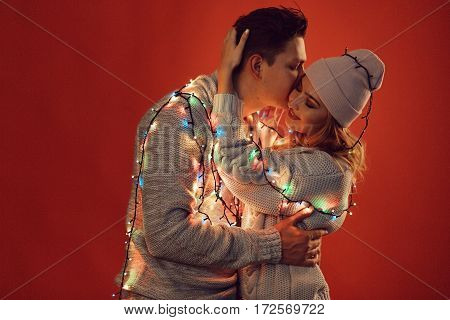 Cheerful Couple Winter Image & Photo (Free Trial) | Bigstock