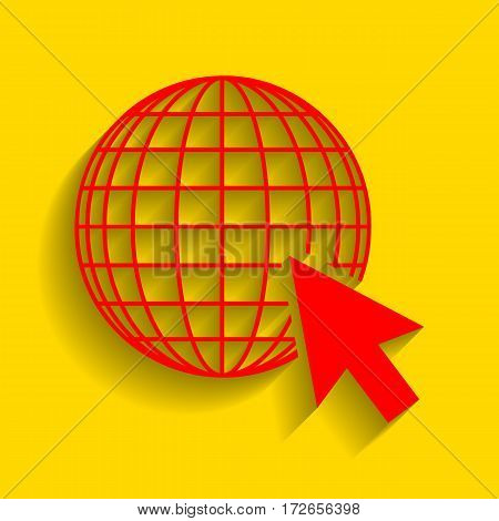 Earth Globe Cursor. Vector & Photo (Free Trial) | Bigstock