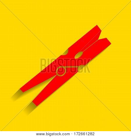 Clothes Peg Sign. Vector & Photo (Free Trial) | Bigstock