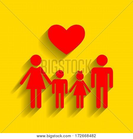Family Symbol Heart. Vector & Photo (Free Trial) | Bigstock