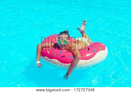 Tween Girl Relaxing On Image & Photo (Free Trial) | Bigstock