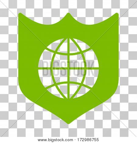 Vector y foto Global Shield (prueba gratis) | Bigstock