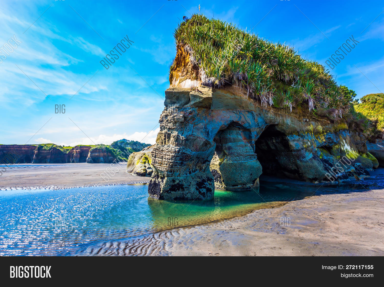 Powerful Coastal Rocks Image & Photo (Free Trial) | Bigstock