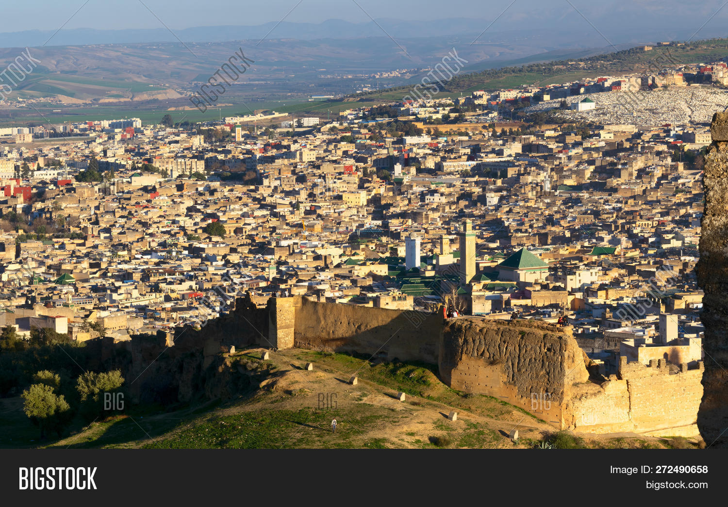 Aerial View Old Medina Image & Photo (Free Trial) | Bigstock