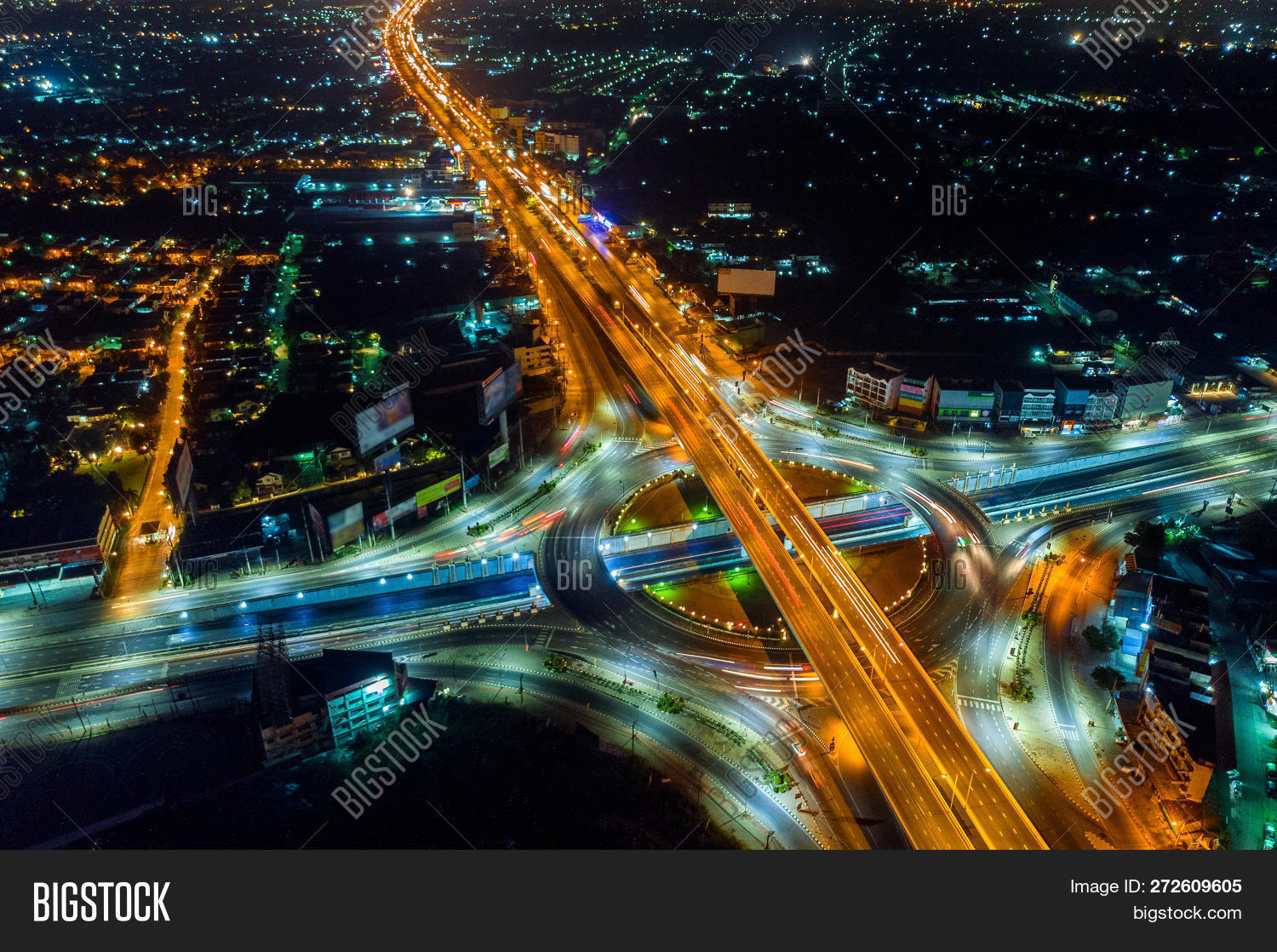 Aerial View Traffic Image & Photo (Free Trial) | Bigstock