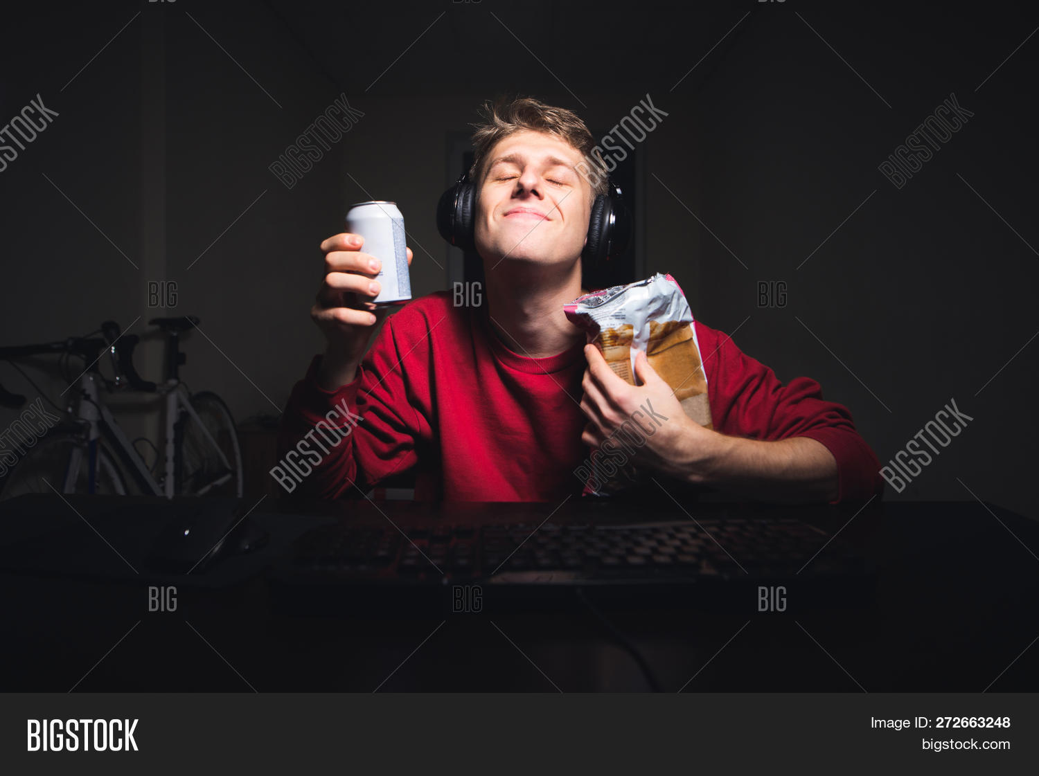 Satisfied Young Man Image & Photo (Free Trial) | Bigstock