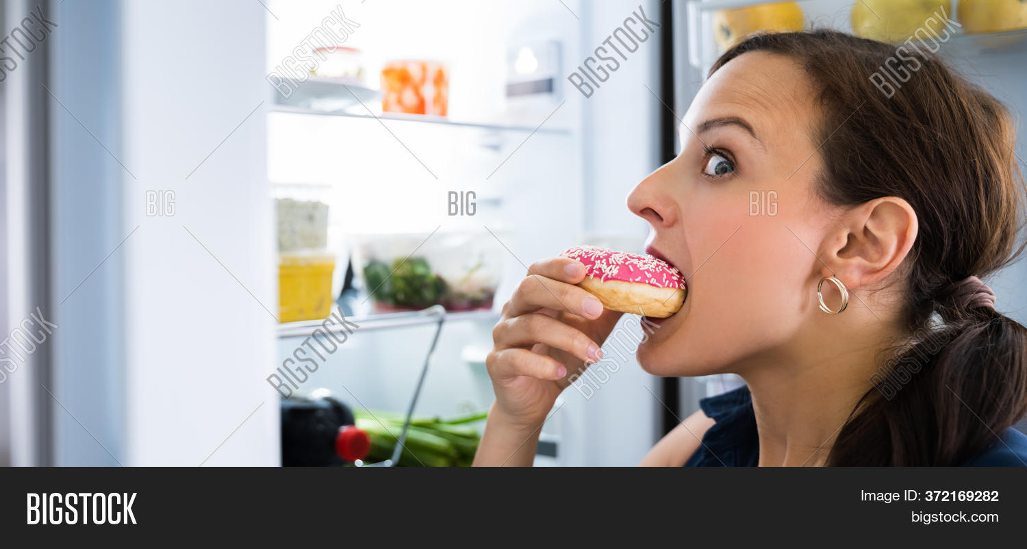 Hungry Young Woman Image & Photo (Free Trial) | Bigstock