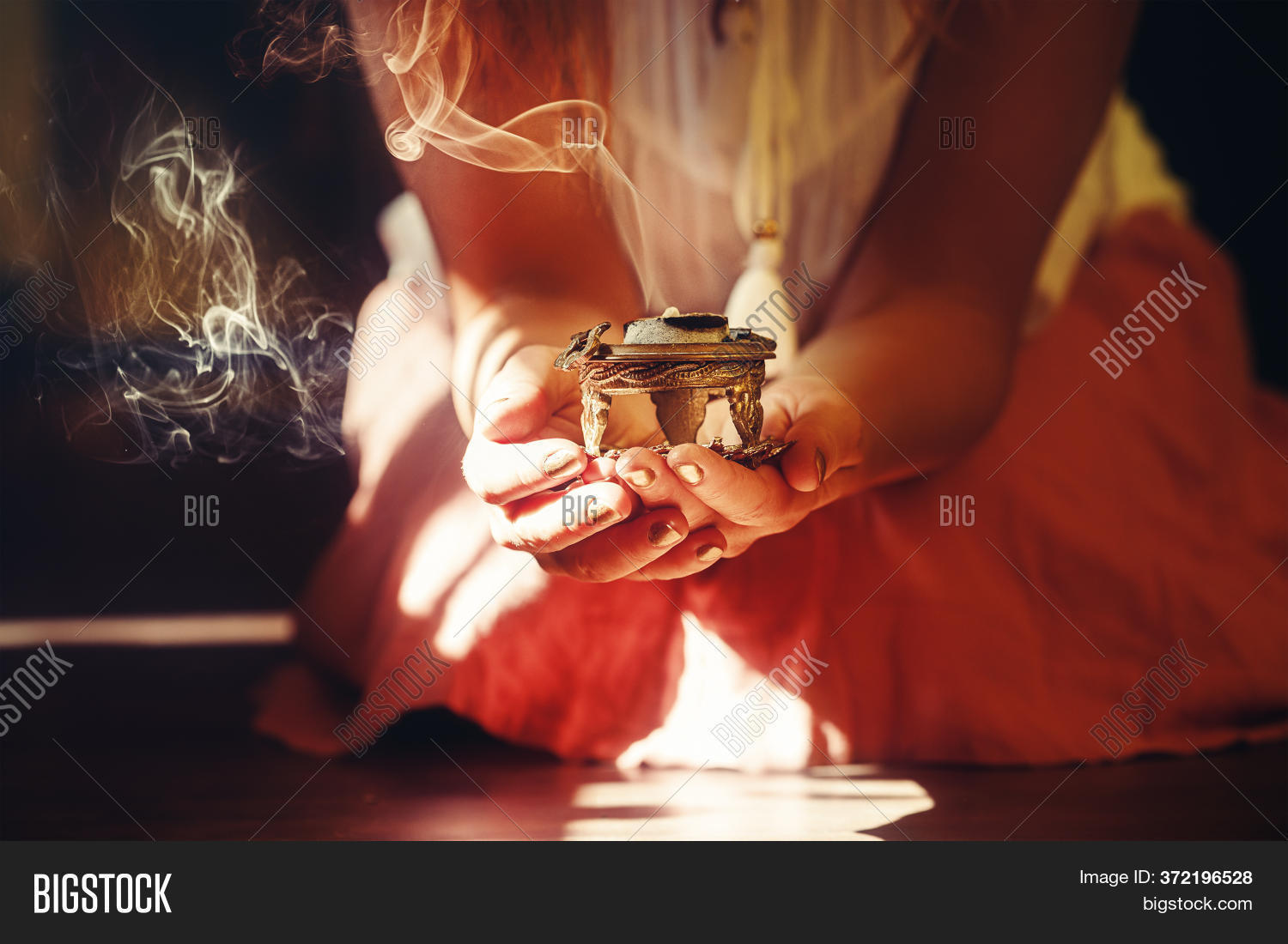 Incense Woman Hand, Image & Photo (Free Trial) | Bigstock