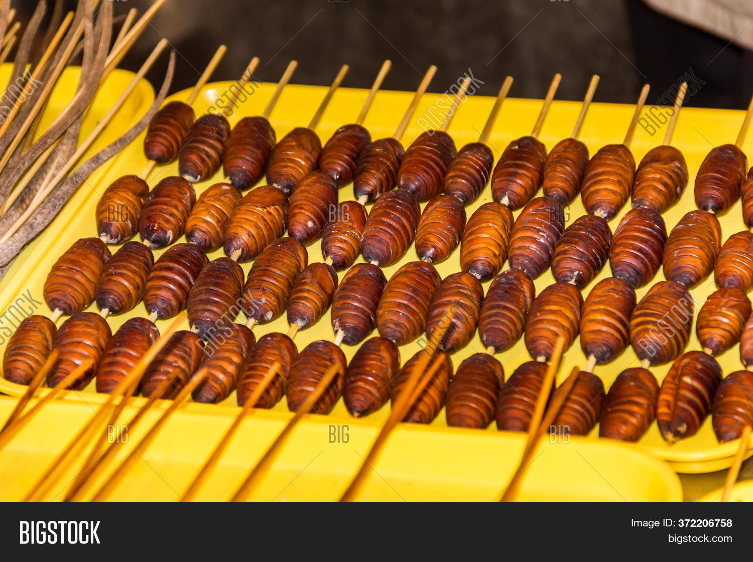 Many Fried Cocoon On Image & Photo (Free Trial) | Bigstock