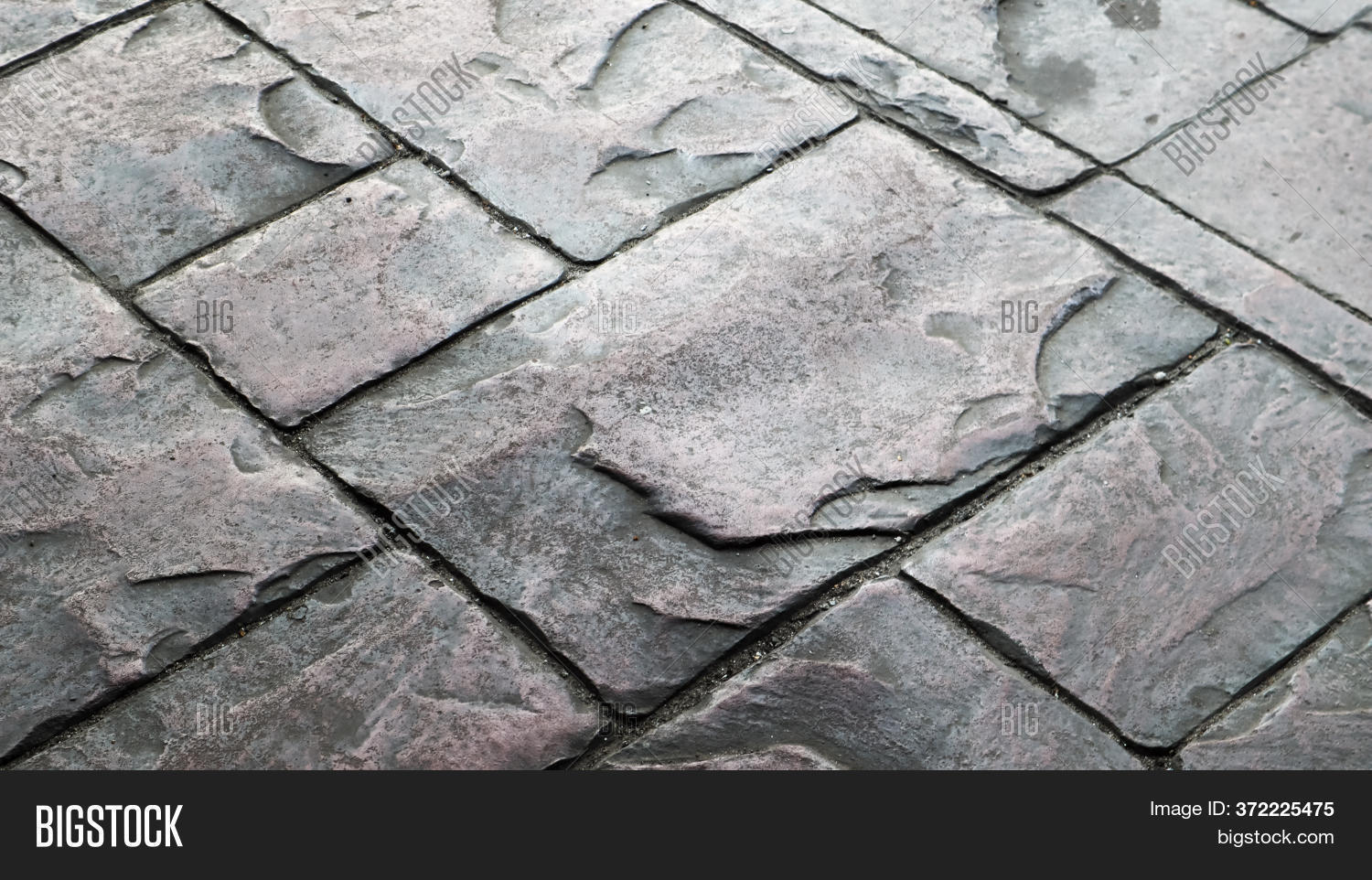 Concrete Cobblestone Image & Photo (Free Trial) | Bigstock