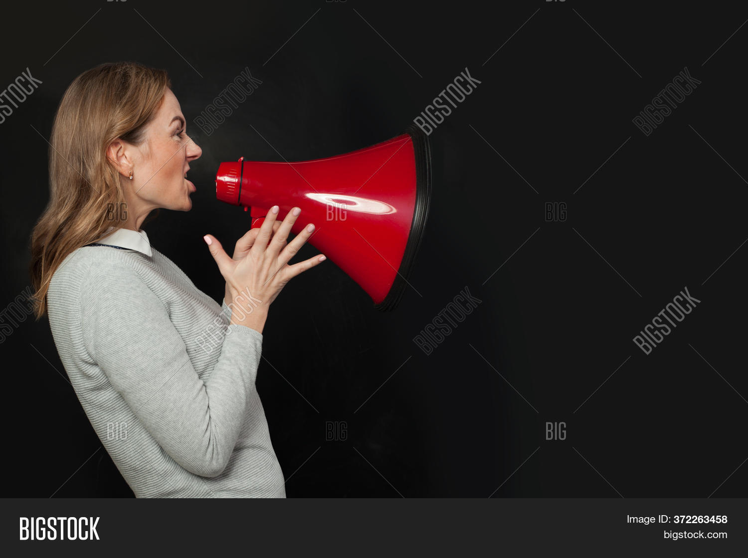 Angry Woman Shouting Image & Photo (Free Trial) | Bigstock