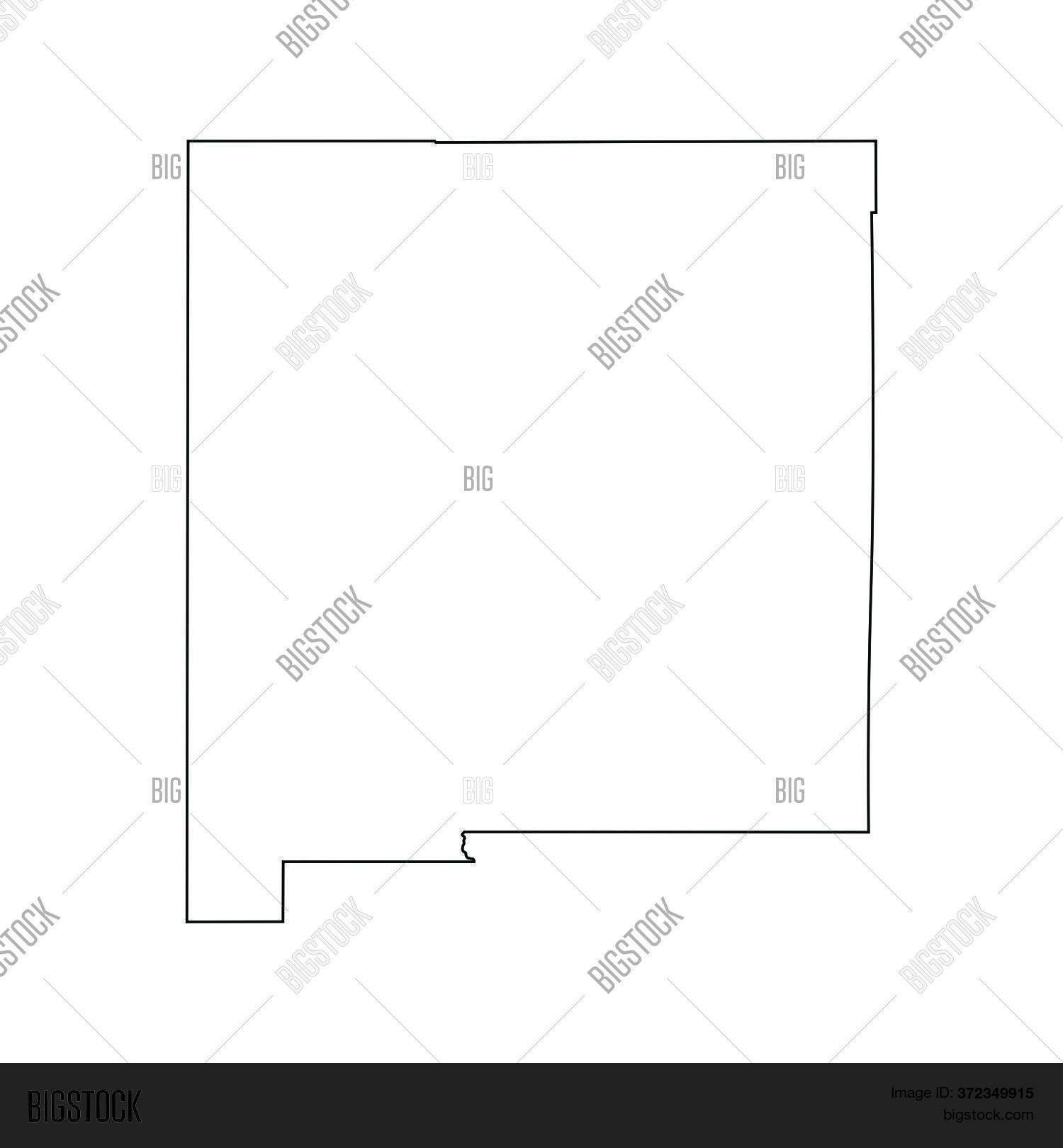 New Mexico Nm State Vector & Photo (Free Trial) | Bigstock