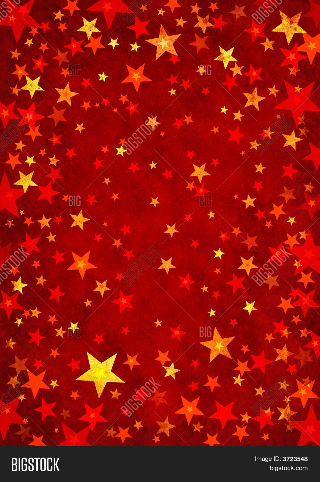 Stars On Red Image & Photo (Free Trial) | Bigstock