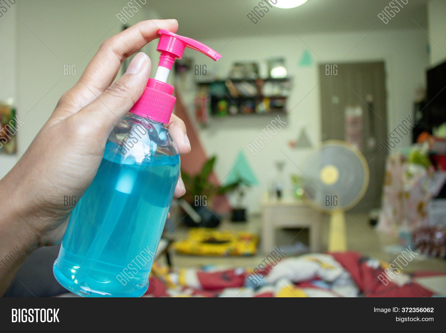 Female Hand Pressing Image & Photo (Free Trial) | Bigstock