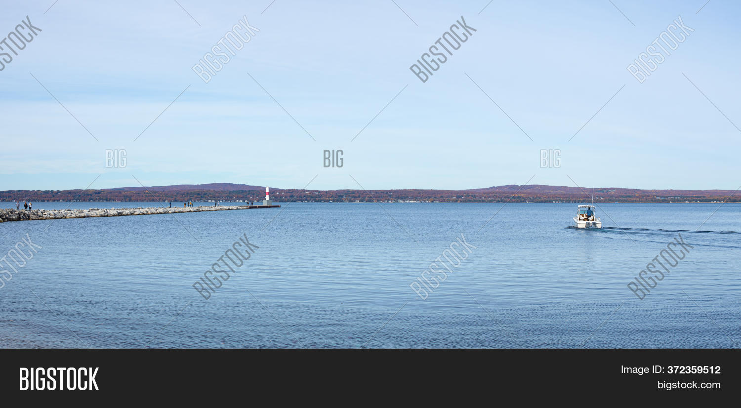View Petoskey Harbor, Image & Photo (Free Trial) | Bigstock