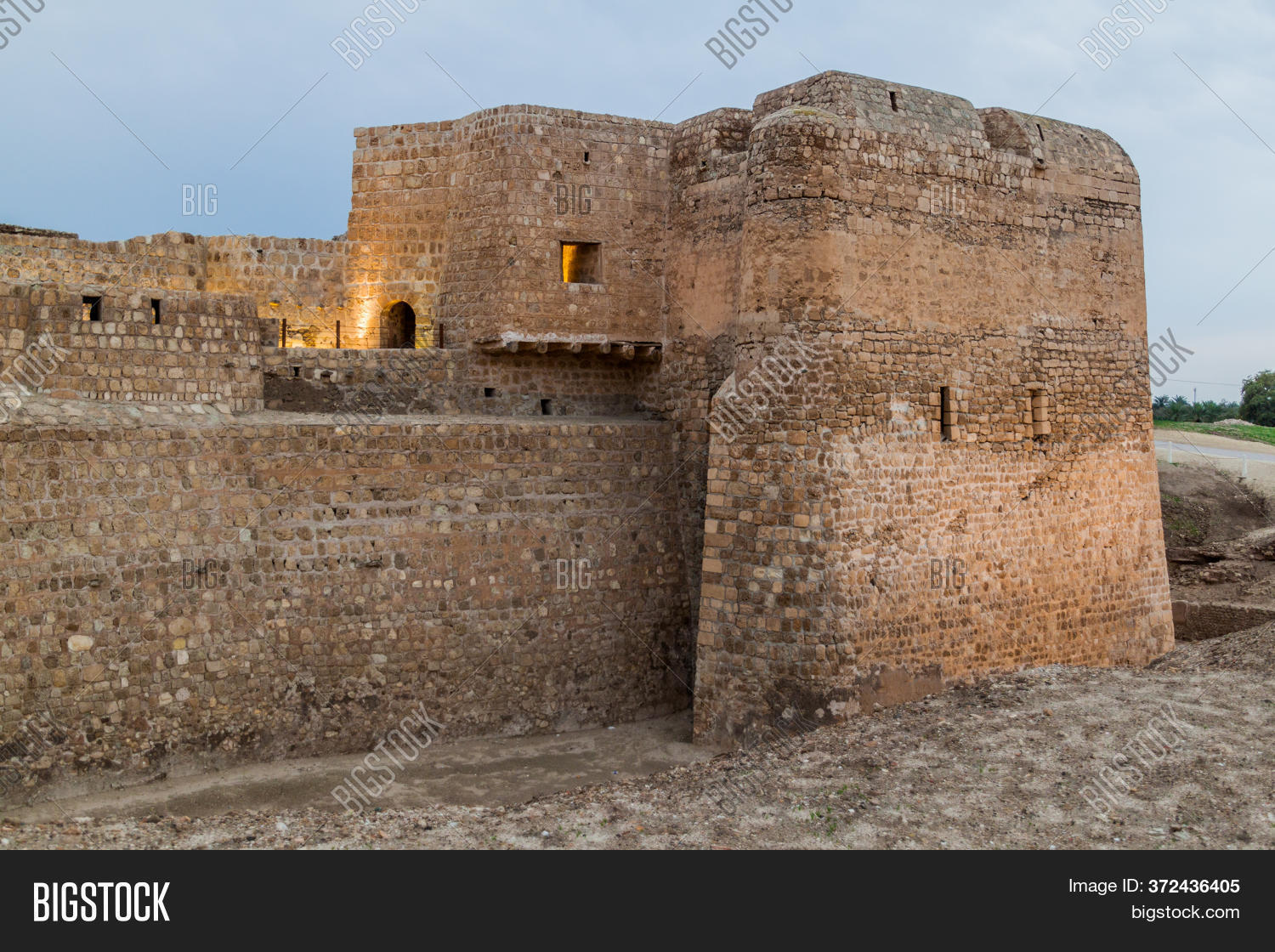 Walls Bahrain Fort Image & Photo (Free Trial) | Bigstock