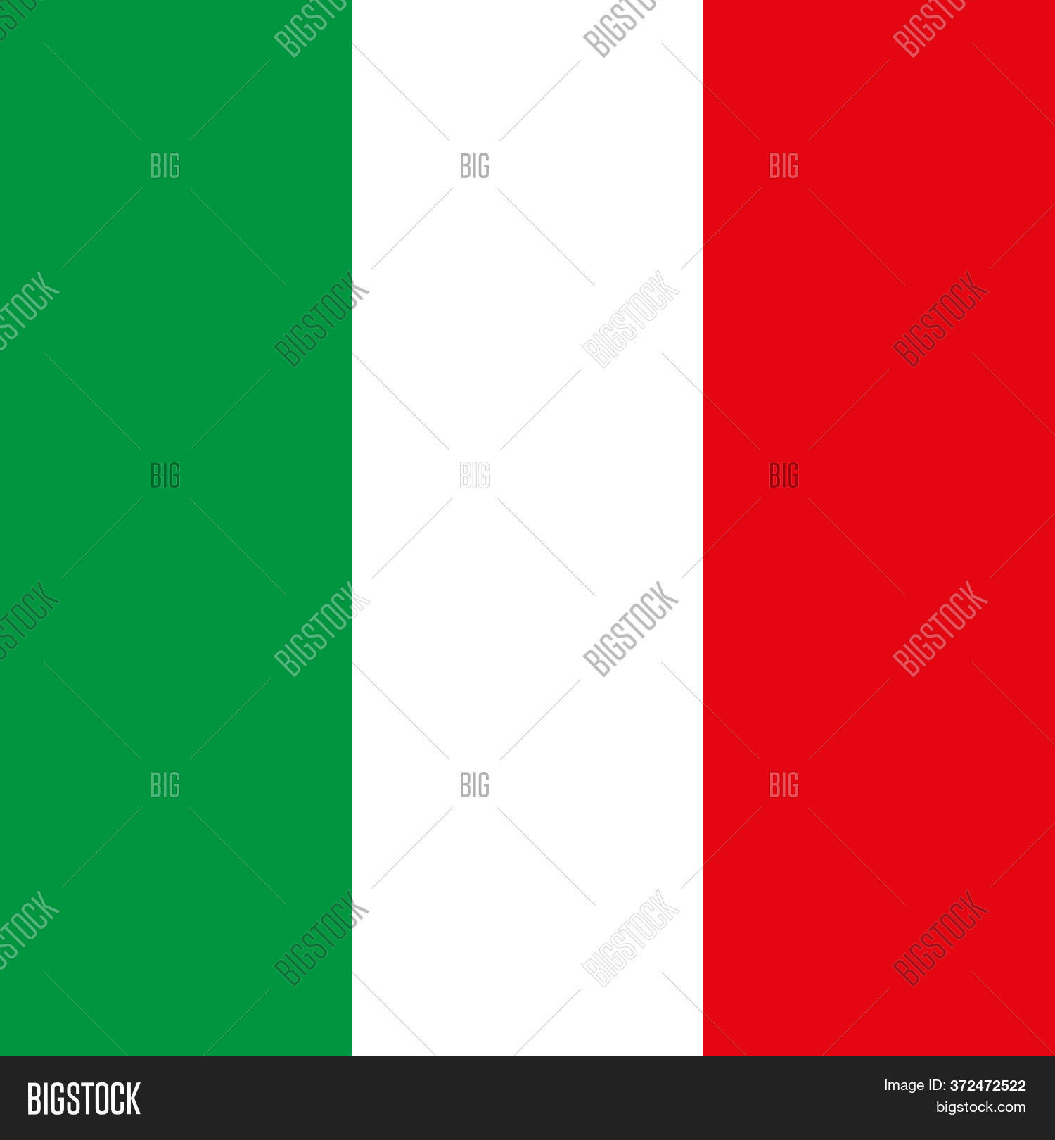 Italian Square Flag. Image & Photo (Free Trial) | Bigstock