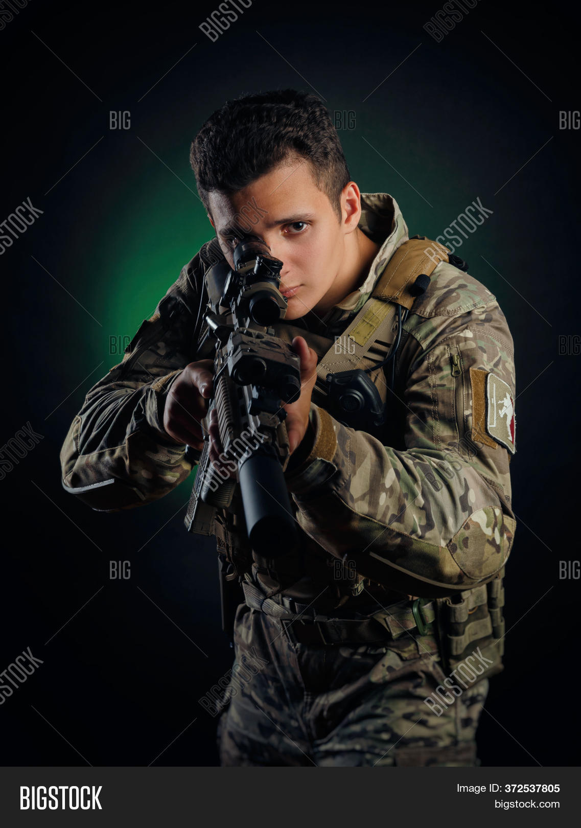 Brutal Guy Military Image & Photo (Free Trial) | Bigstock