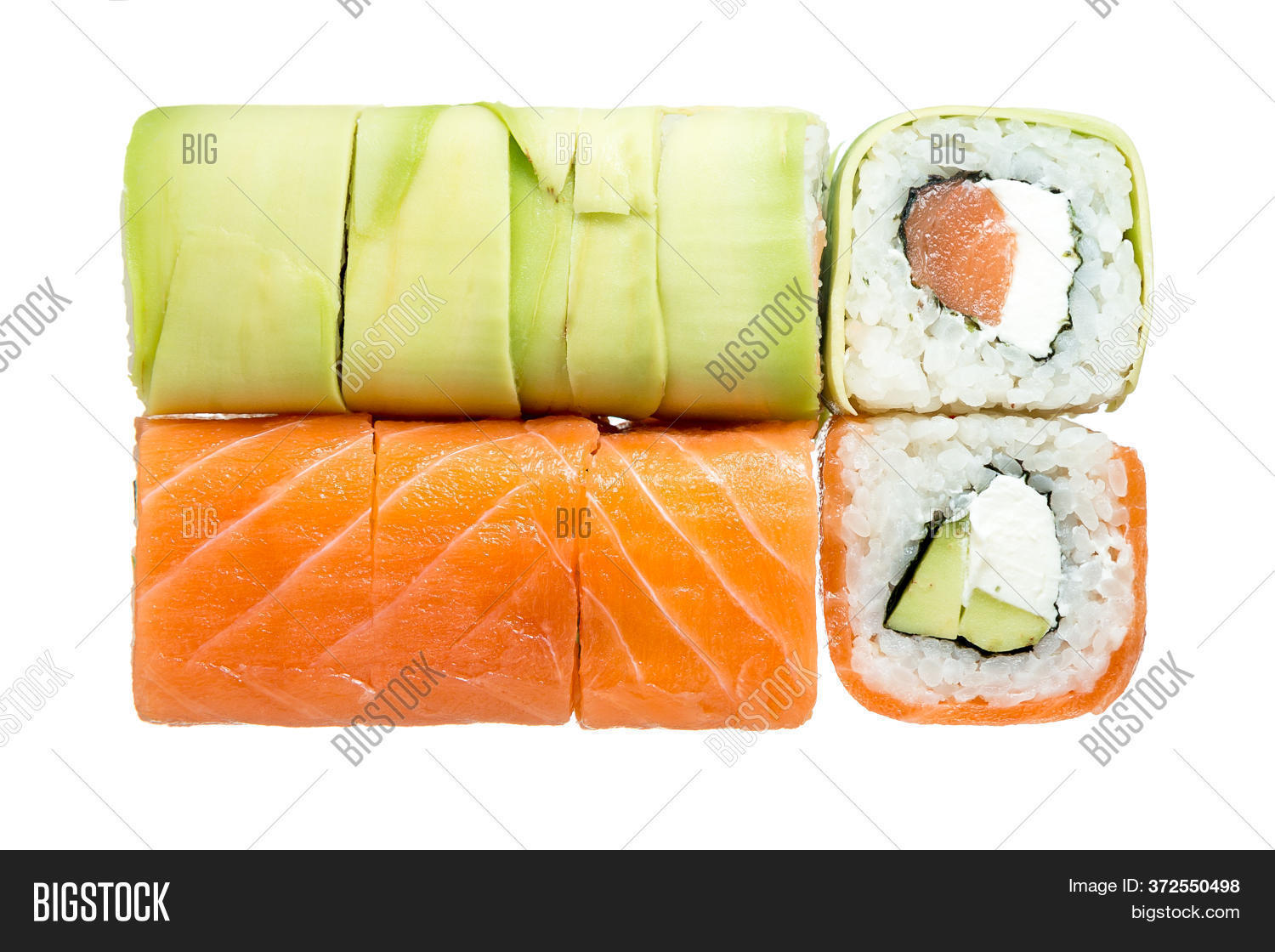 Sushi Pieces Image & Photo (Free Trial) | Bigstock