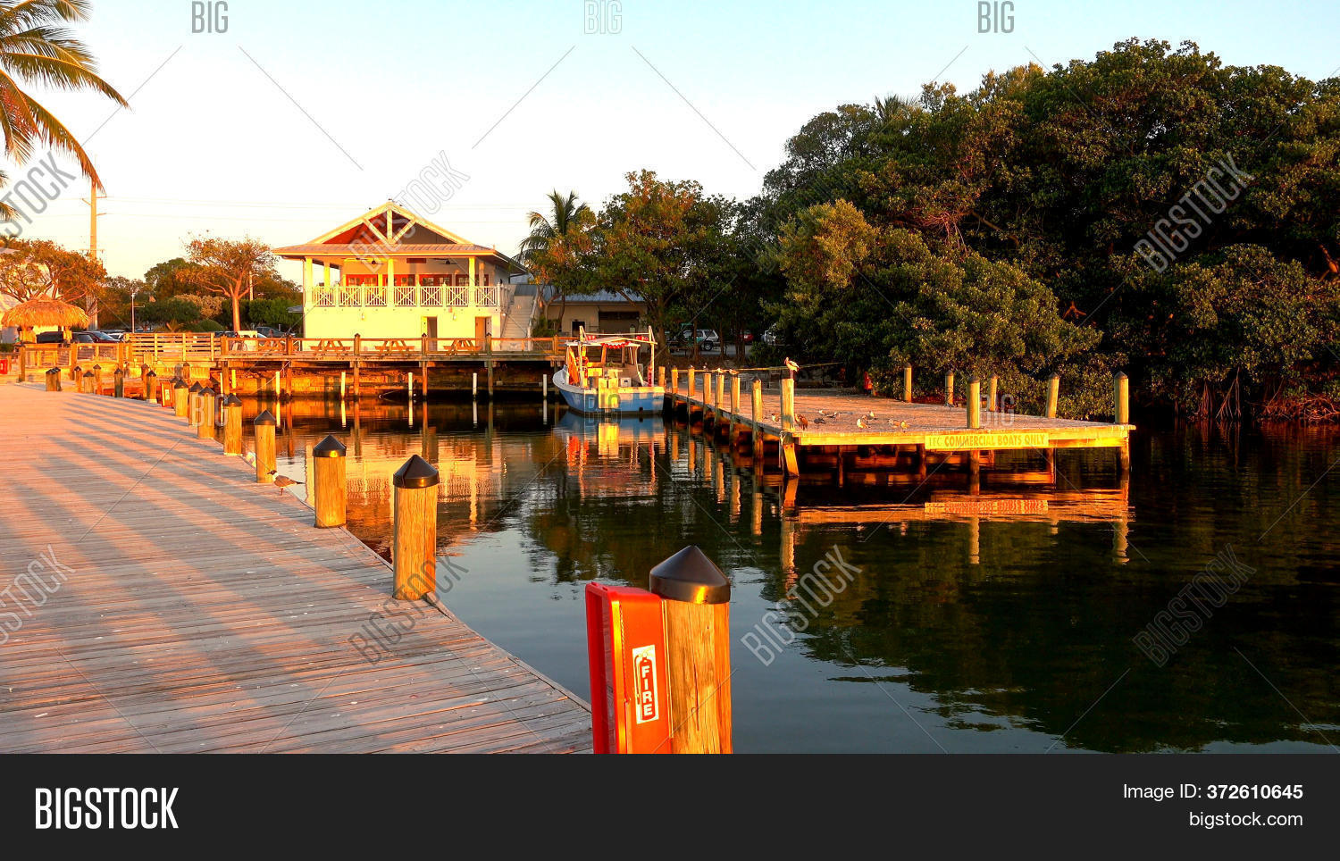 Small Pier On Florida Image & Photo (Free Trial) | Bigstock