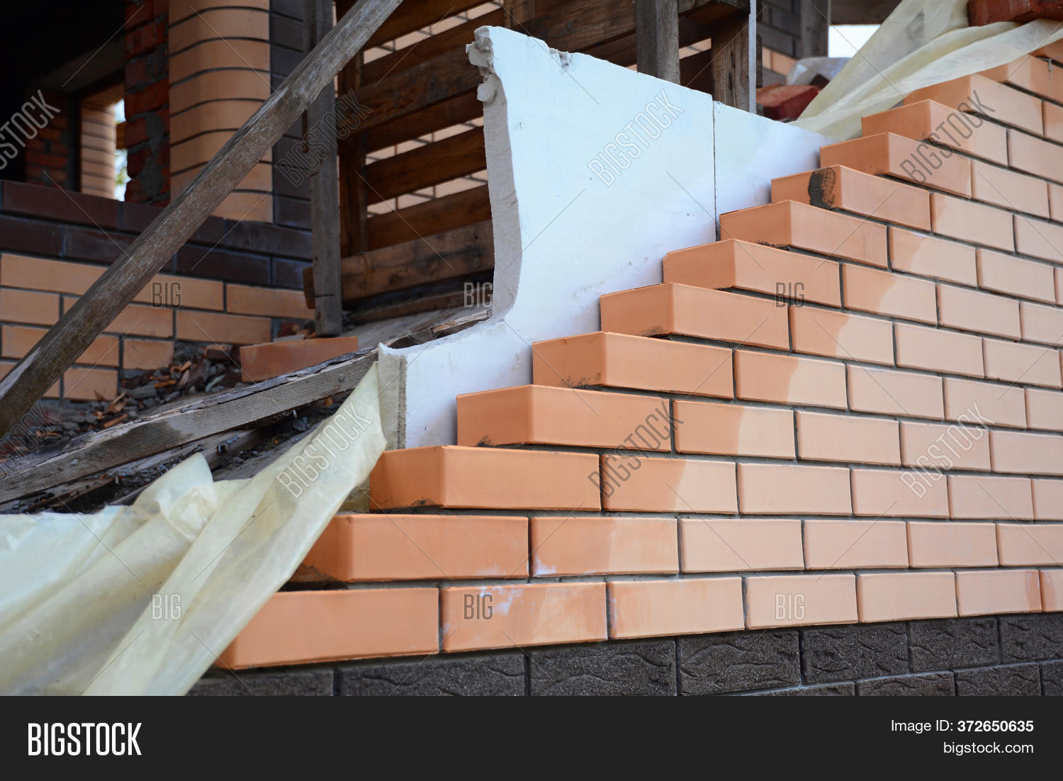 Close- On Wet Brick Image & Photo (Free Trial) | Bigstock