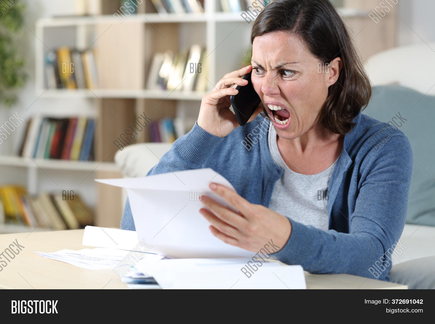 Angry Adult Woman Image & Photo (Free Trial) | Bigstock