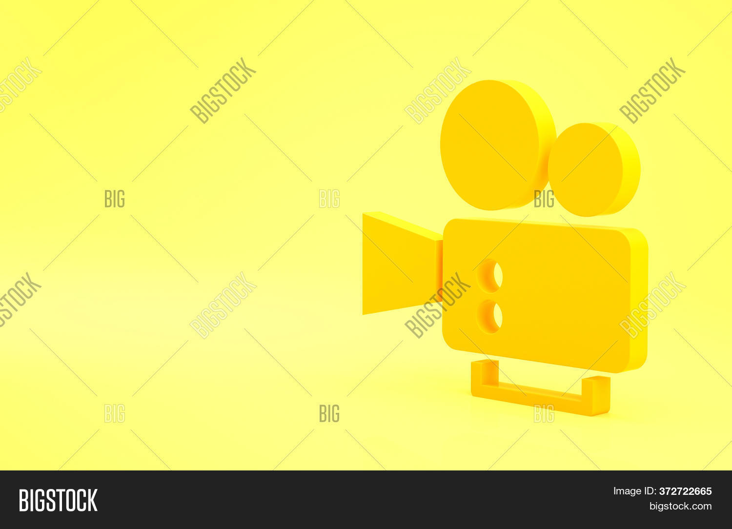 Yellow Cinema Camera Image & Photo (Free Trial) | Bigstock