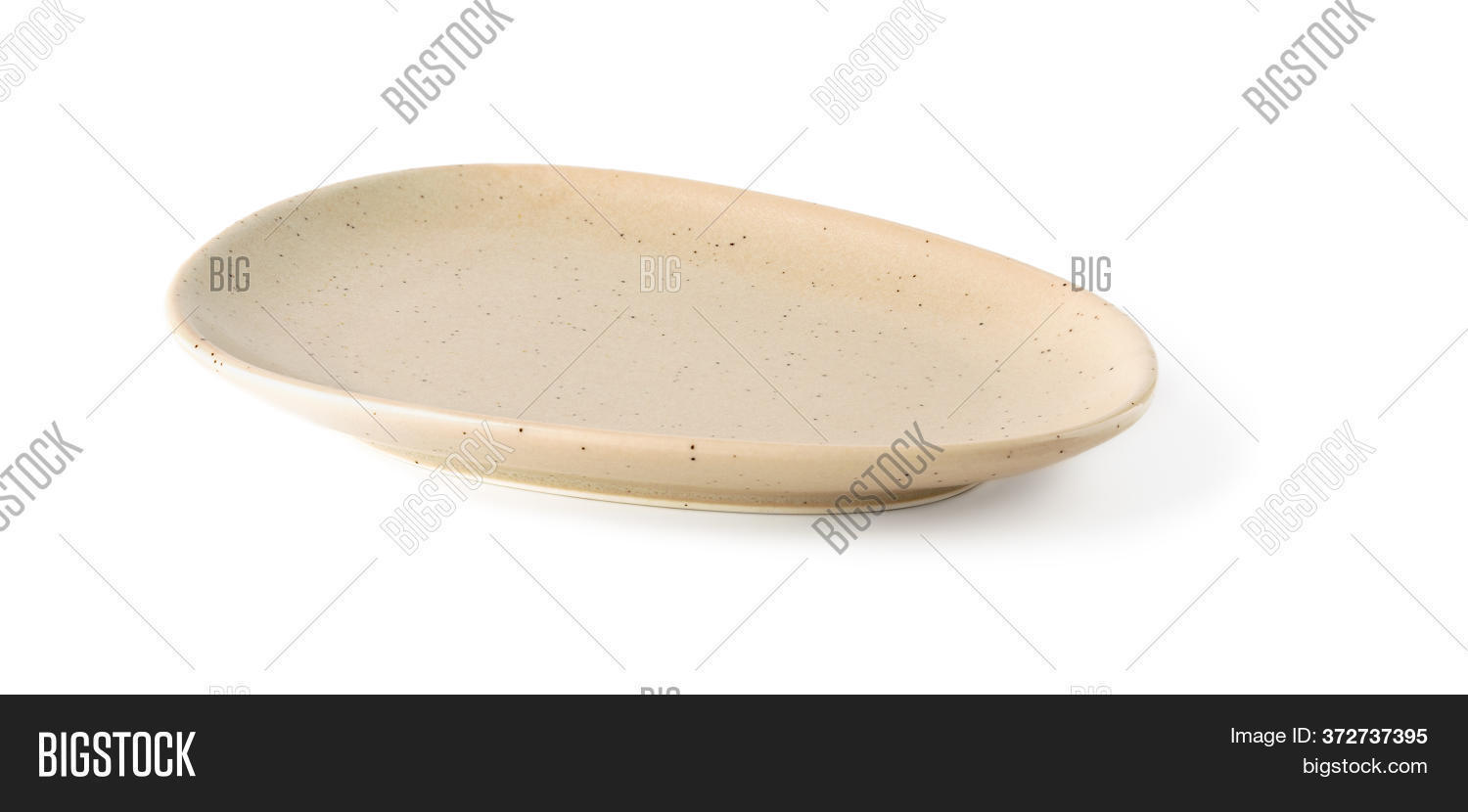 Empty Oval Beige Image & Photo (Free Trial) | Bigstock