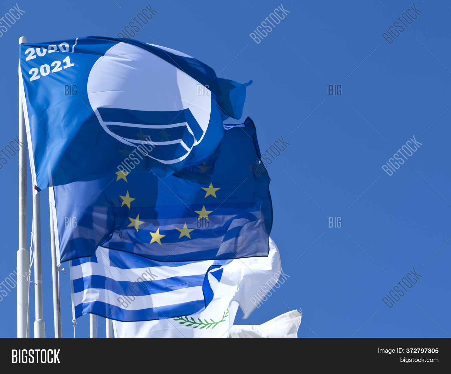 Blue Flag, European Image & Photo (Free Trial) | Bigstock