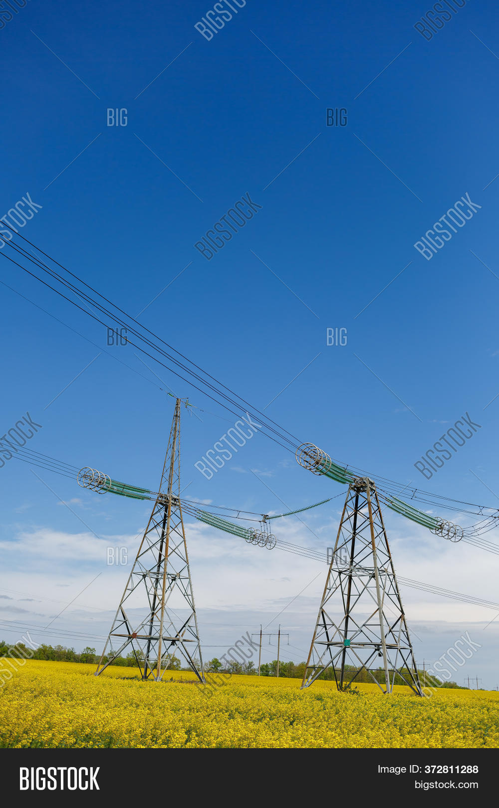 Power Lines High- Image & Photo (Free Trial) | Bigstock