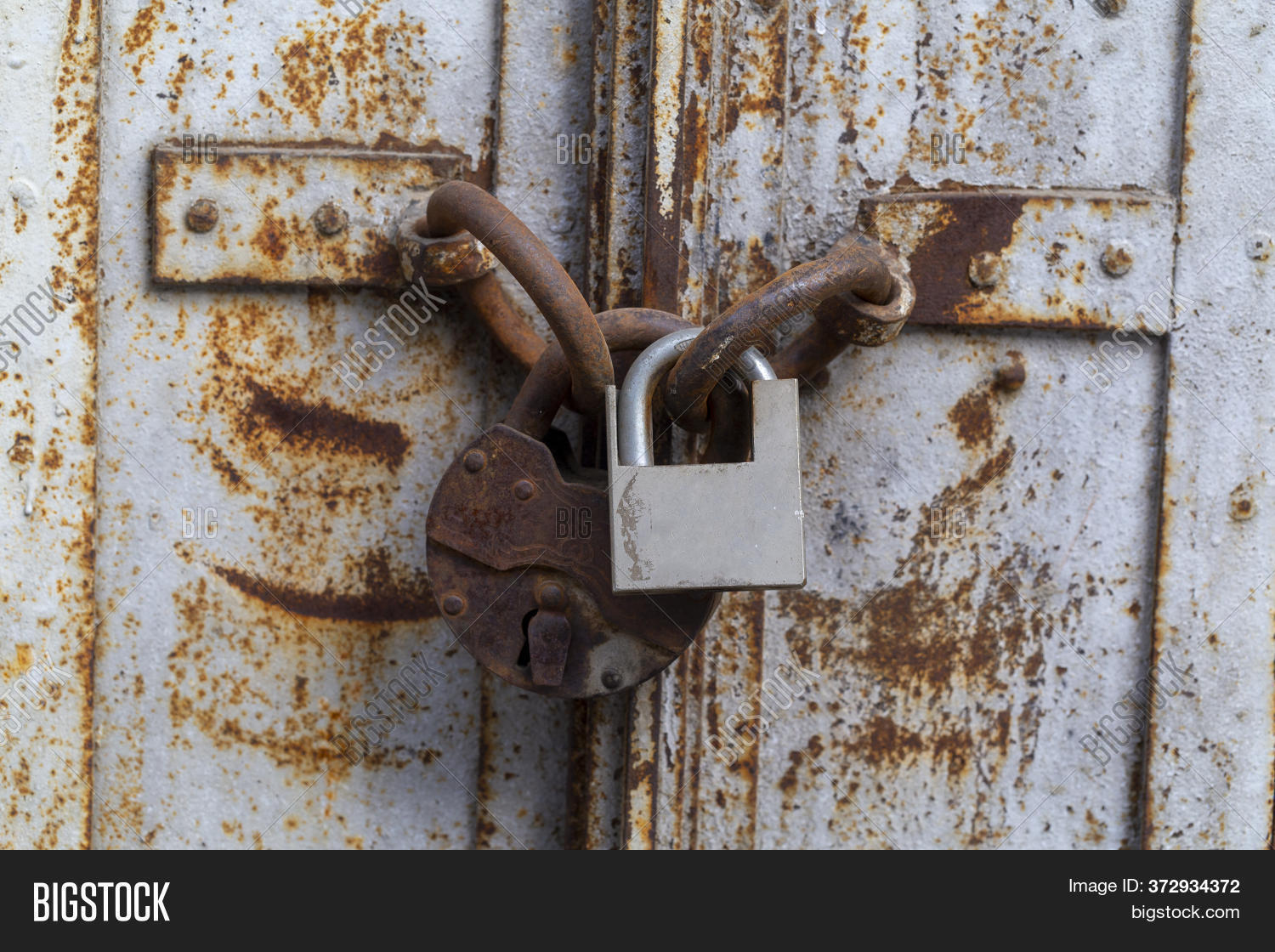 Two Rusty Locks On Image & Photo (Free Trial) | Bigstock