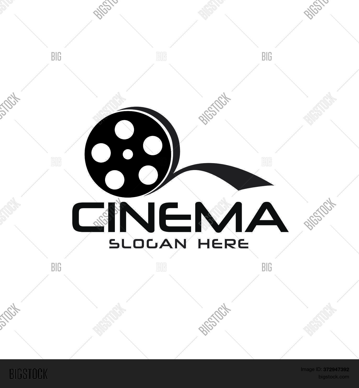 Cinema Logo Design Vector & Photo (Free Trial) | Bigstock