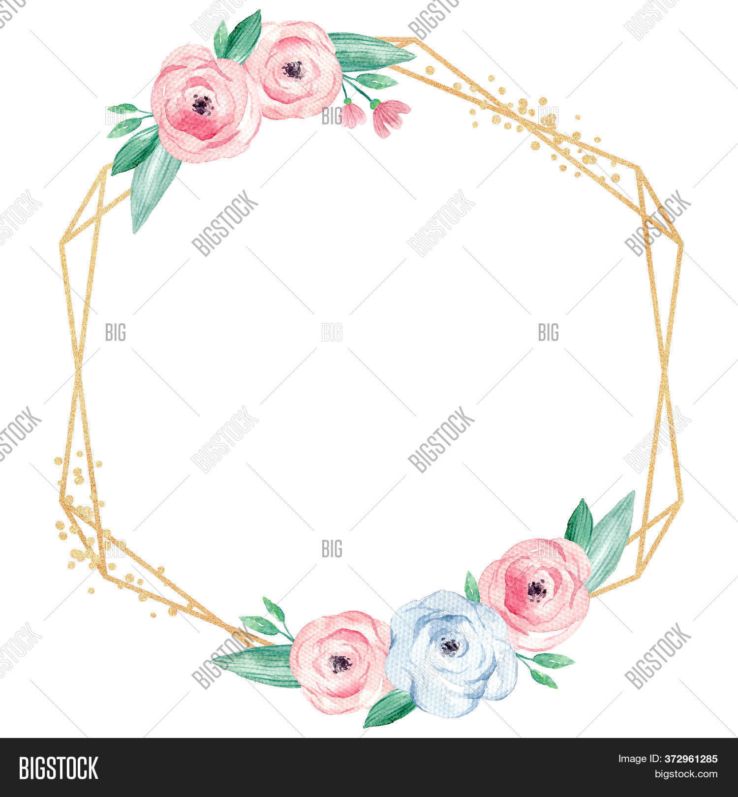 Watercolor Geometric Image & Photo (Free Trial) | Bigstock