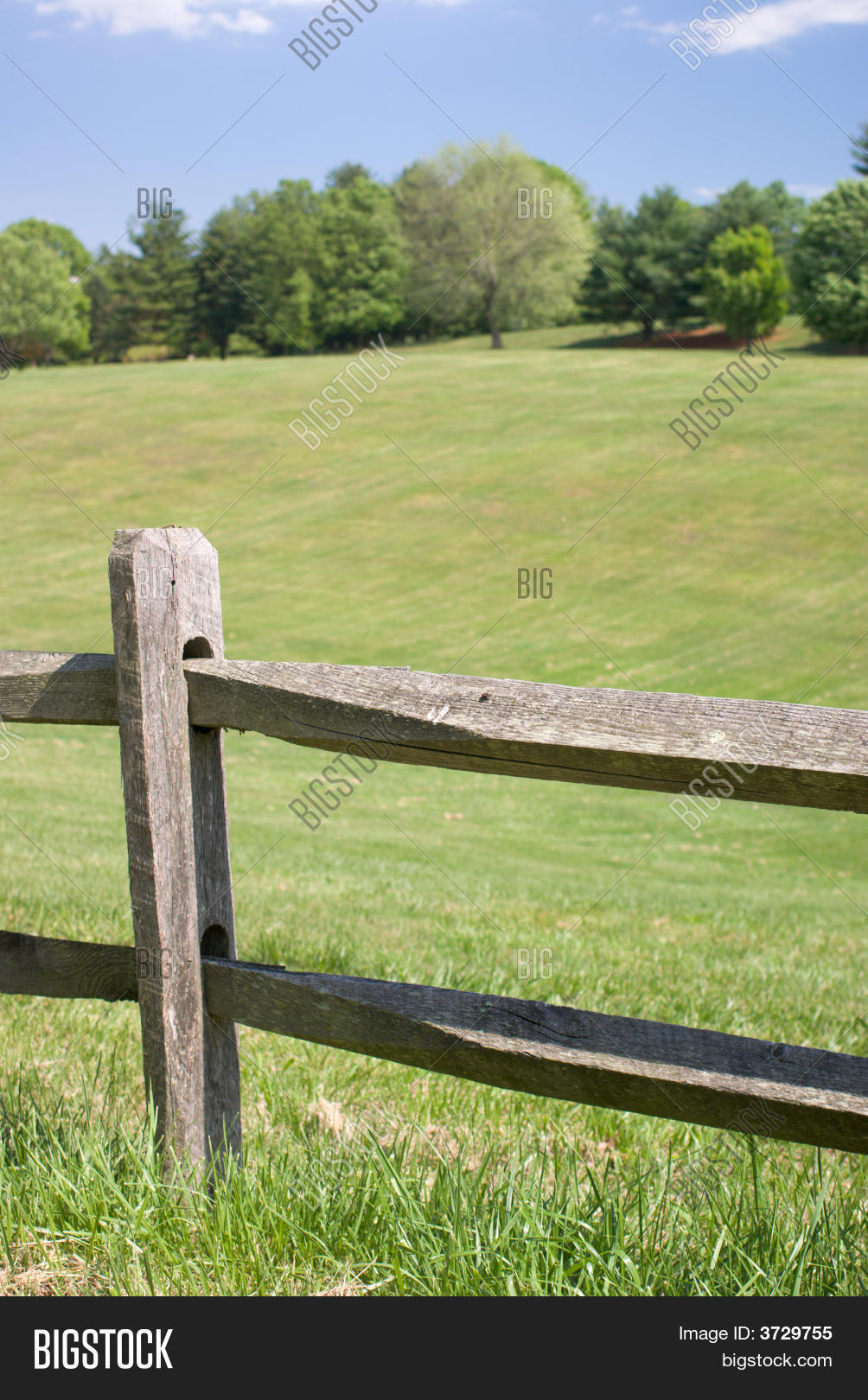 Wood Split Rail Fence Image & Photo (Free Trial) | Bigstock