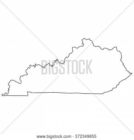 Kentucky Ky State Vector & Photo (Free Trial) | Bigstock