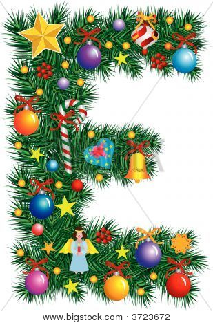 Alphabet Letter E - Vector & Photo (Free Trial) | Bigstock