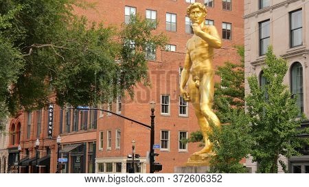 Golden David Statue Image & Photo (Free Trial) | Bigstock