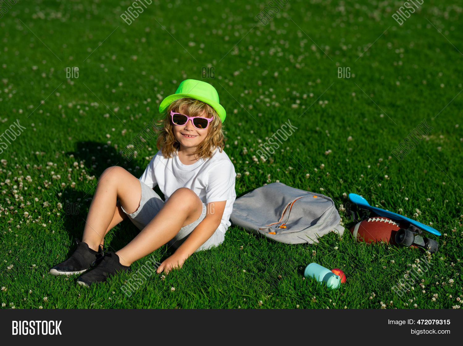 Cute Child Boy Enjoy Image & Photo (Free Trial) | Bigstock
