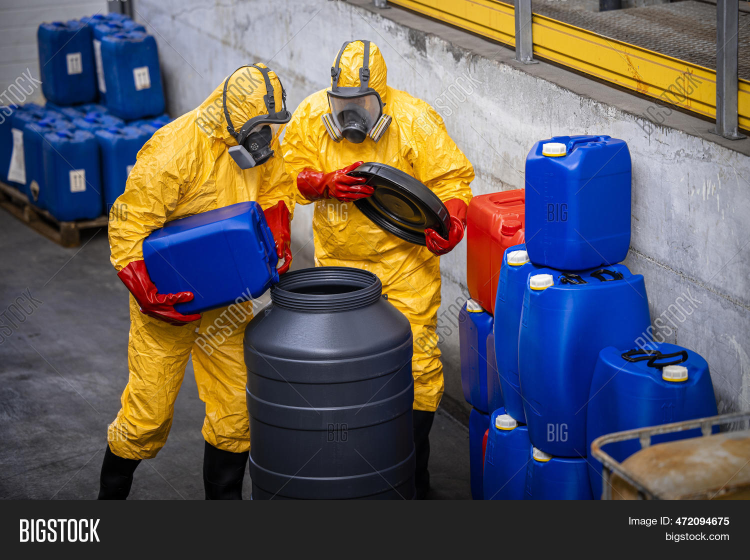 Chemical Plant Workers Image & Photo (Free Trial) | Bigstock
