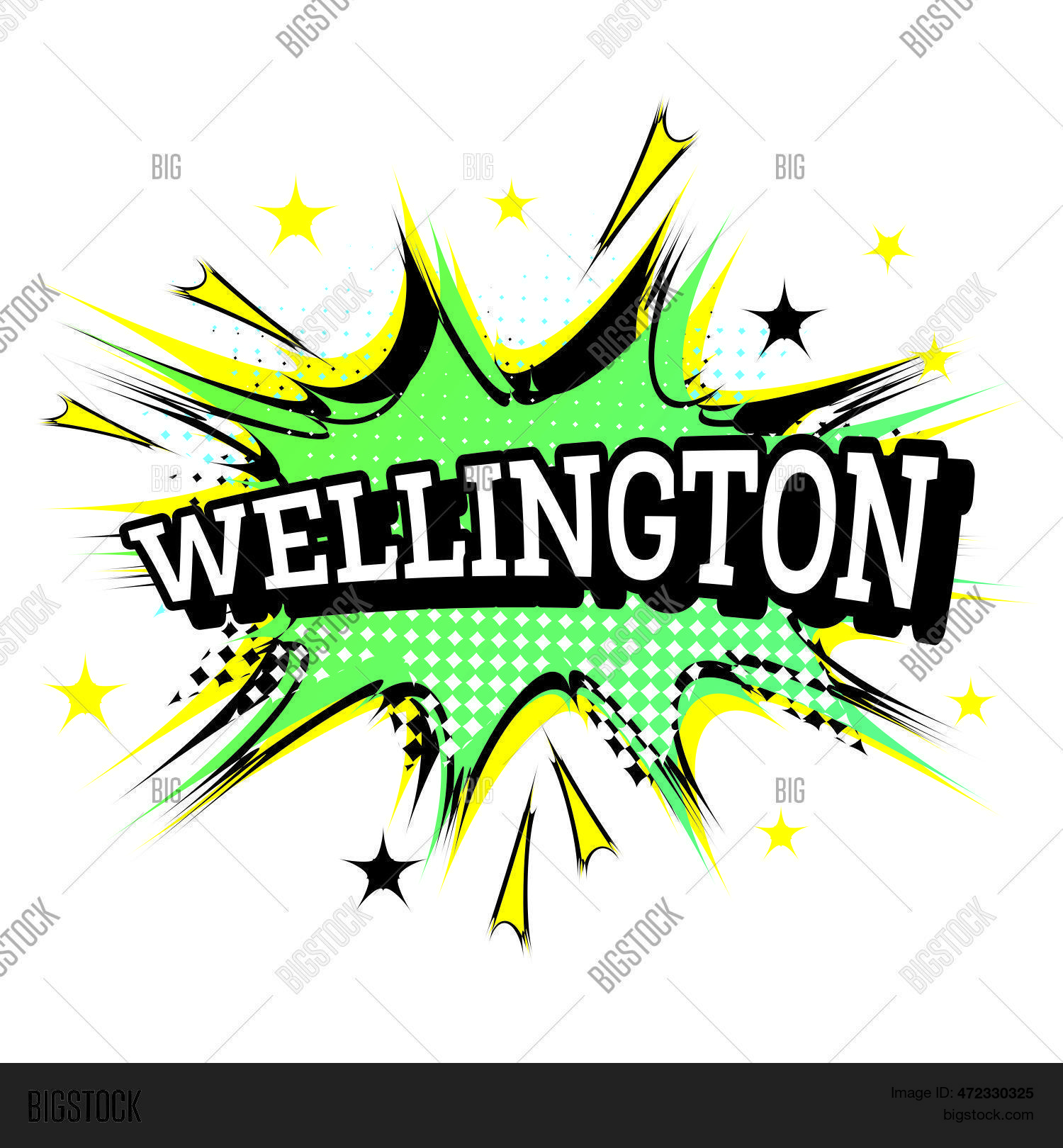 Wellington Comic Text Vector & Photo (Free Trial) | Bigstock