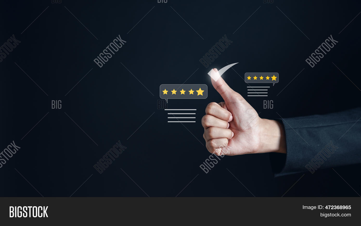 Hand Thumb Positive Image & Photo (Free Trial) | Bigstock