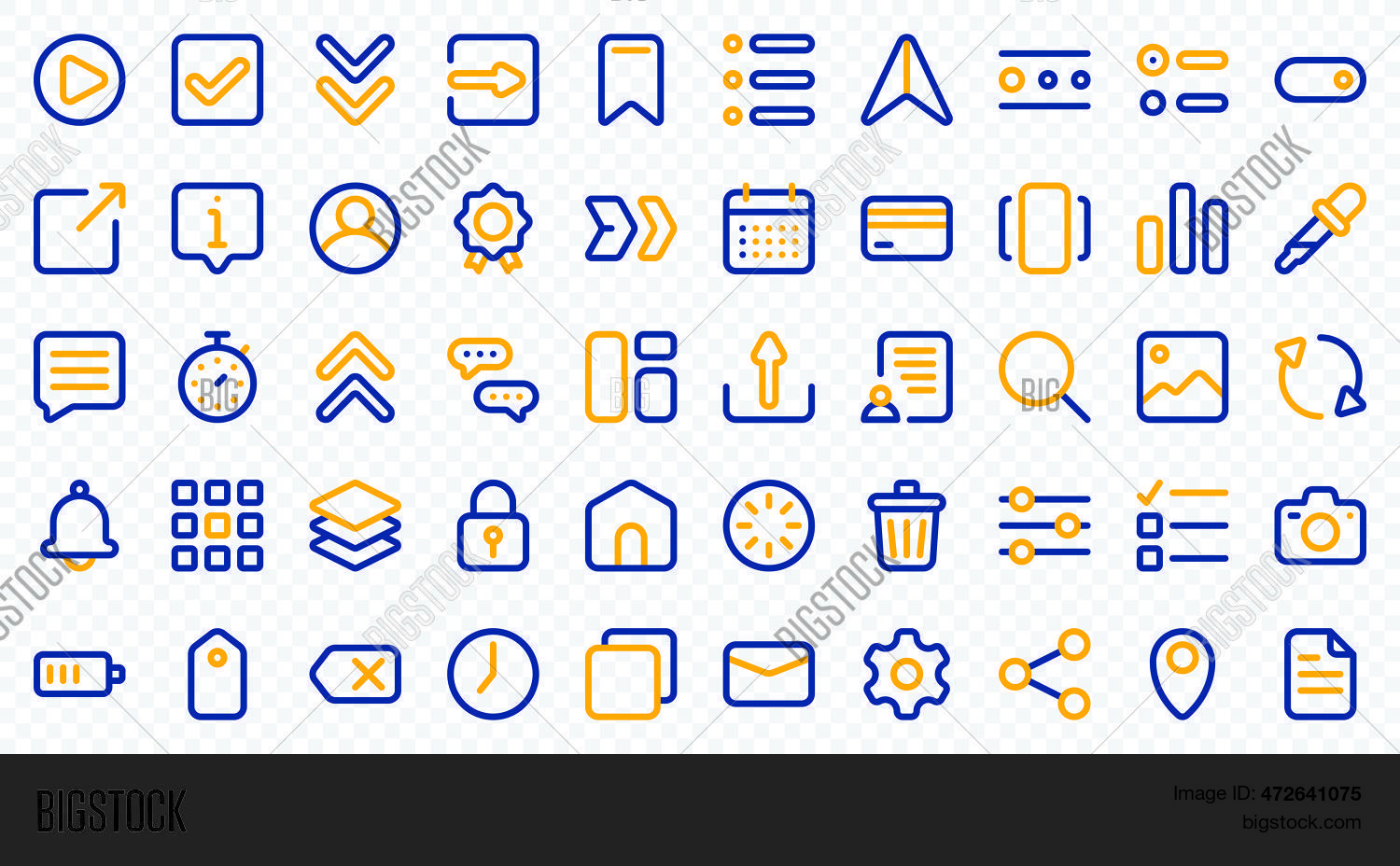 Basic User Interface Vector & Photo (Free Trial) | Bigstock