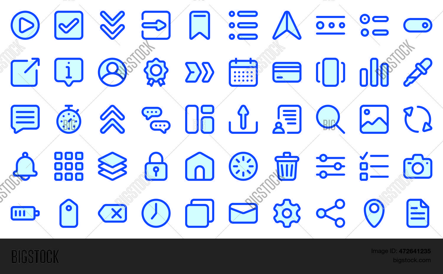 Basic User Interface Vector & Photo (Free Trial) | Bigstock