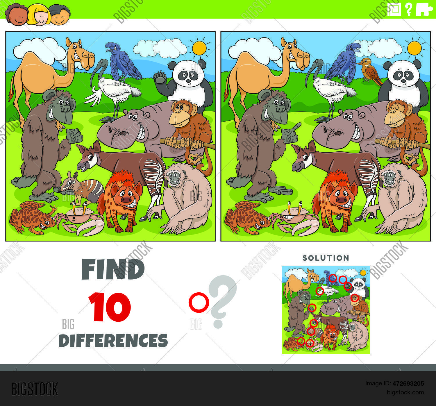 Cartoon Illustration Vector & Photo (Free Trial) | Bigstock