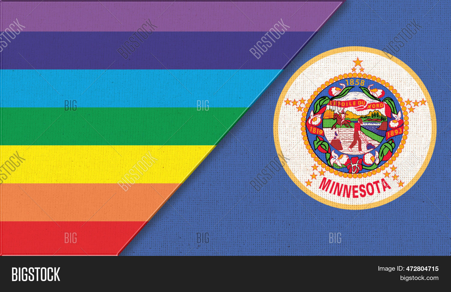 Flags Minnesota Lgbt. Image & Photo (Free Trial) | Bigstock